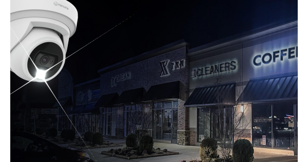 Clarity and color at night. Hanwha Vision's AI Dual Light Camera